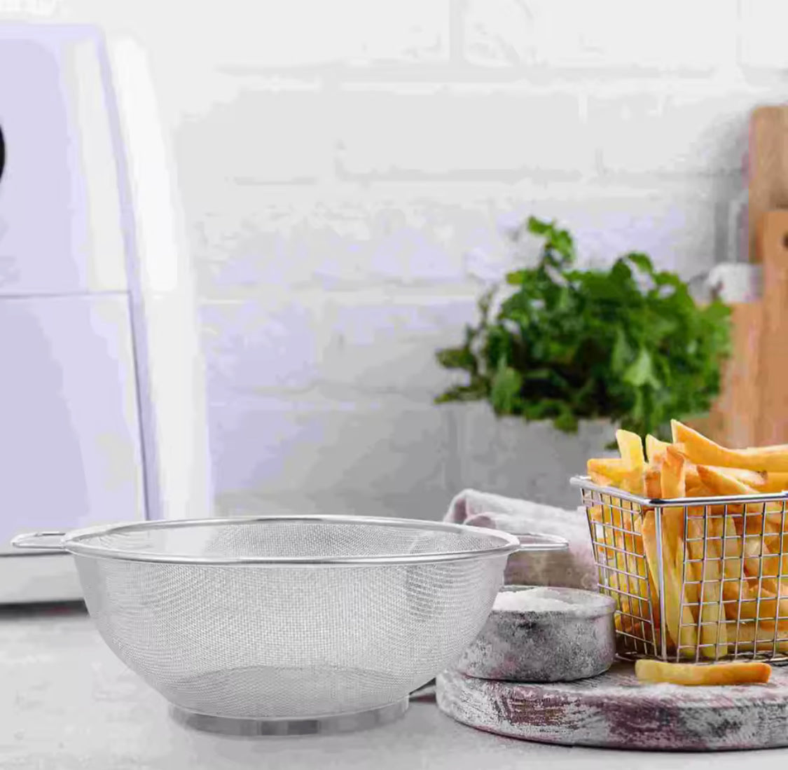 Buy Round Strainer With Double Side Handles in Pakistan – Shopaholic.pk