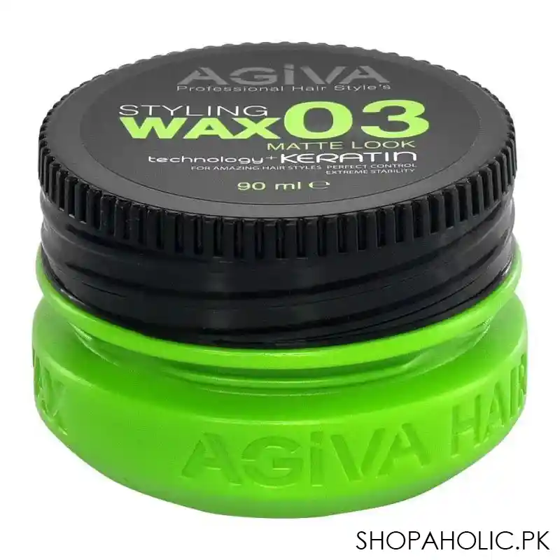Buy Agiva Professional Hair Style Styling Wax 03 Matte Look – Shopaholic.pk