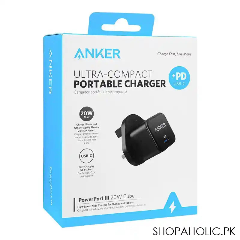 Buy Anker Ultra-Compact Portable Charger 20W in Pakistan – Shopaholic.pk