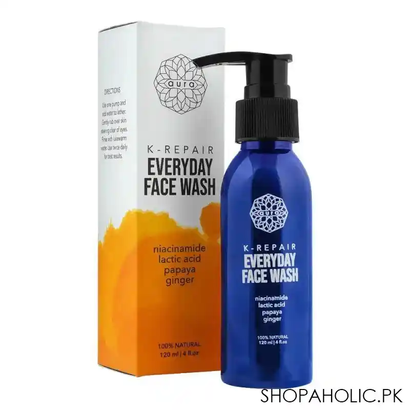 Buy Aura K-Repair Everyday Face Wash, 100% Natural – Shopaholic.pk