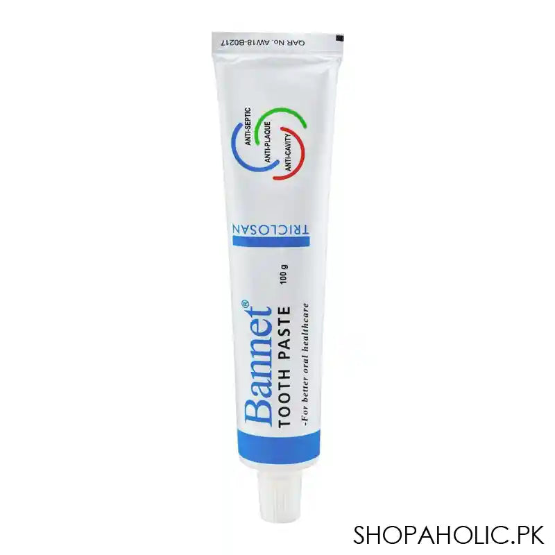 Buy Bannet Tricolsan Toothpaste Anti-Septic Anti-Plaque – Shopaholic.pk