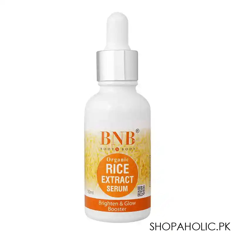Buy BNB Organic Rice Extract Serum, 30ml Online in Pakistan – Shopaholic.pk