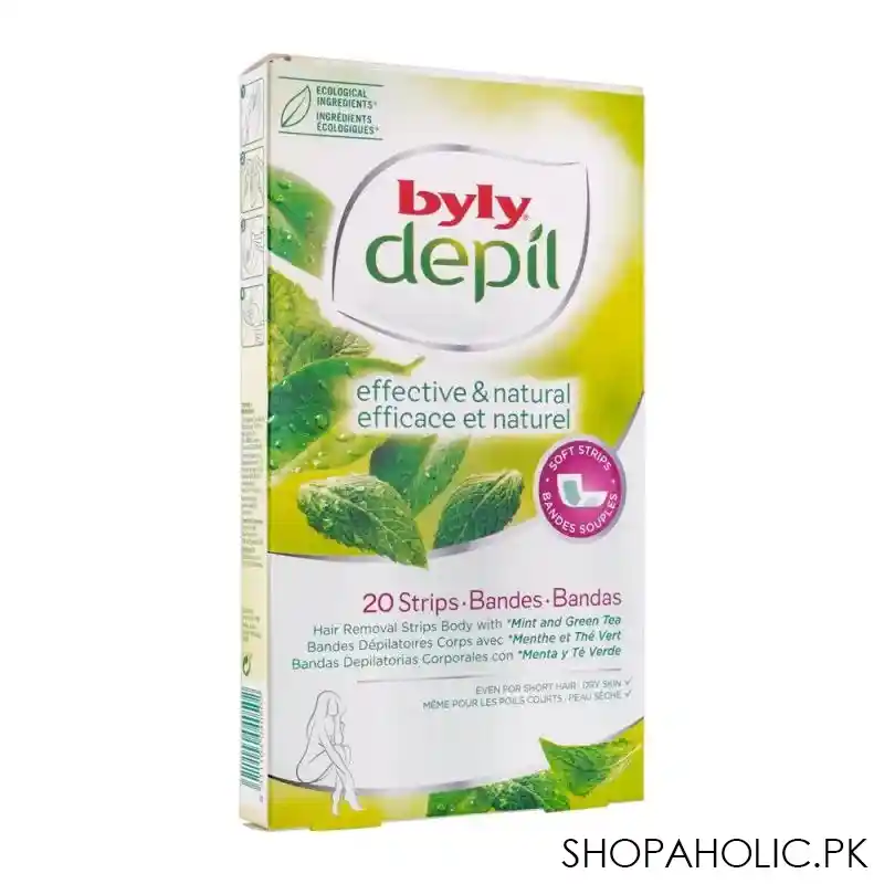 Byly Depil Effective & Natural Tea Hair Removal Wax Strips – Shopaholic.pk