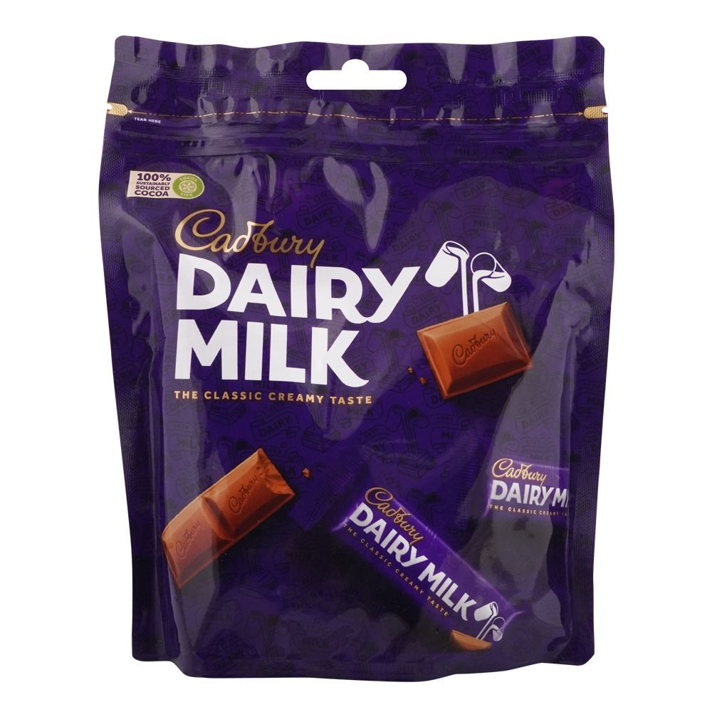 Buy Cadbury Dairy Milk Chocolate, Mini Bars, 160g in Karachi ...