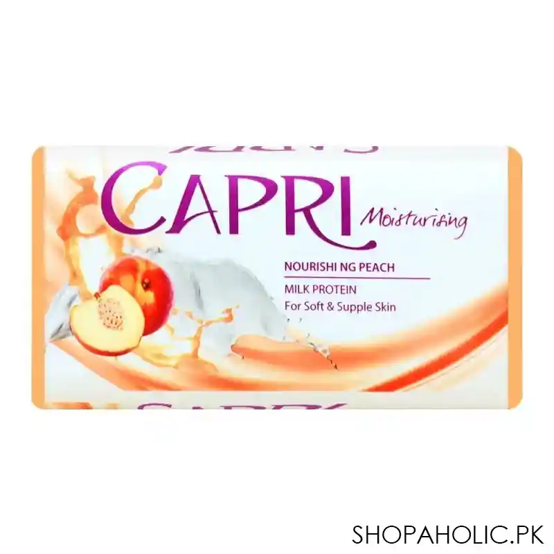 Buy Capri Moisturising Nourishing Peach Soap, 140g – Shopaholic.pk