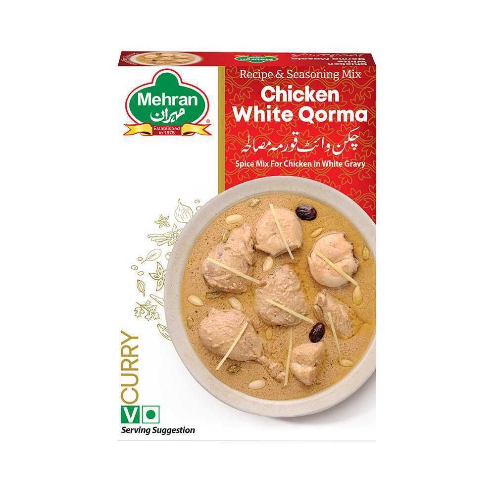 Buy Mehran Recipe Chicken White Qorma Masala 40g in Pakistan ...