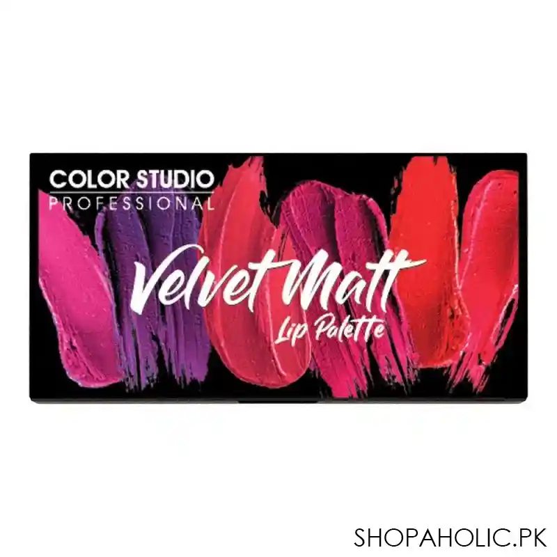 Buy Color Studio Velvet Matt Lip Palette, 8-Shades – Shopaholic.pk