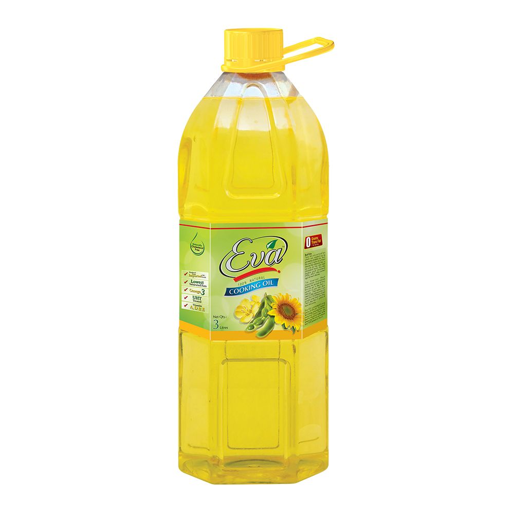 Buy Eva Cooking Oil 3 Litres Bottle Online in Karachi – Shopaholic.pk