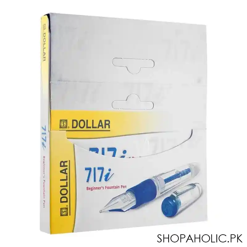 Dollar 717I Beginner-Pack Transparent Fountain Pen, 10-Pack – Shopaholic.pk