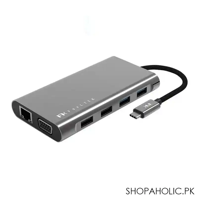 Buy Feeltek Triple Display Mega-Dock 11-In-1 USB-C Hub – Shopaholic.pk