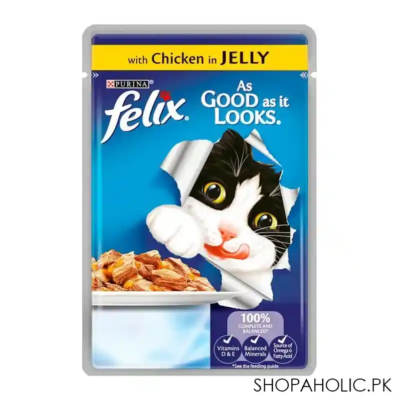Buy Felix As Good As It Looks With Chicken In Jelly Cat Food ...