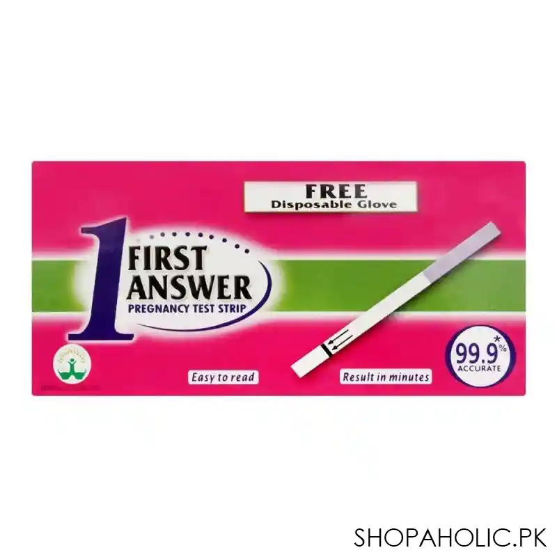 Buy First Answer Pregnancy Test Strip Price in Pakistan – Shopaholic.pk