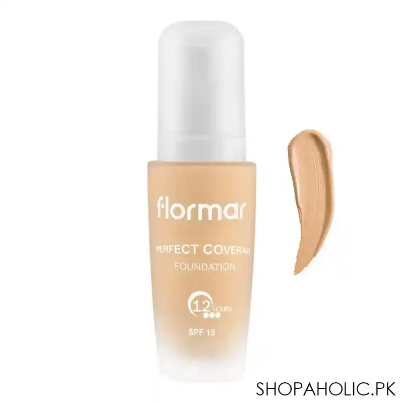 Buy Flormar Perfect Coverage Foundation, 102, Soft Beige – Shopaholic.pk
