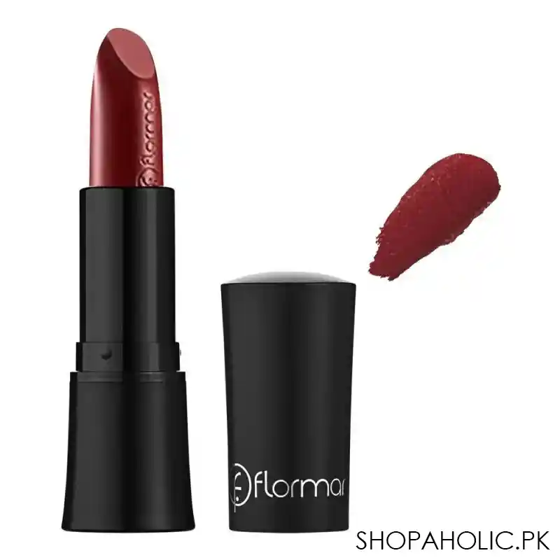 Buy Flormar Super Shine Lipstick, 504 Red Chocolate – Shopaholic.pk