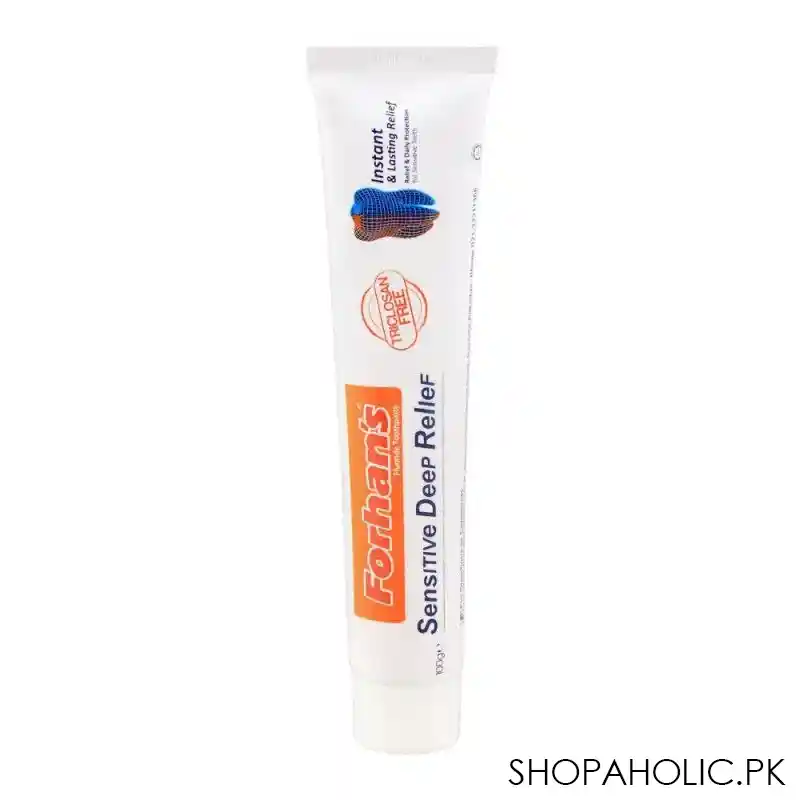 Buy Forhan's Sensitive Deep Relief Flouride Toothpaste – Shopaholic.pk