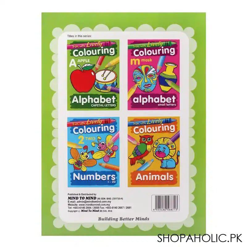 Buy Fun Colouring Alphabet Capital Letters Book in Pakistan – Shopaholic.pk