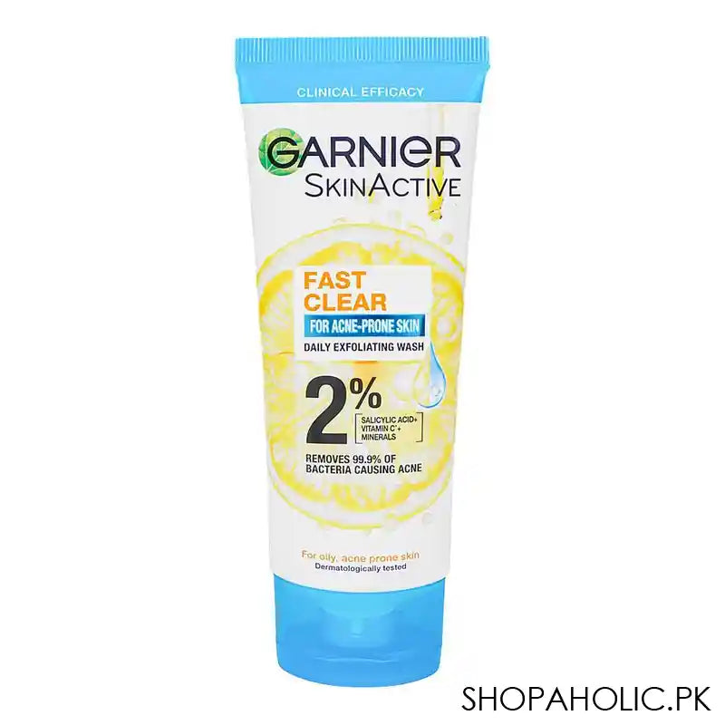 Buy Garnier Fast Clear Facewash For Acne Prone Skin, 100ml – Shopaholic.pk