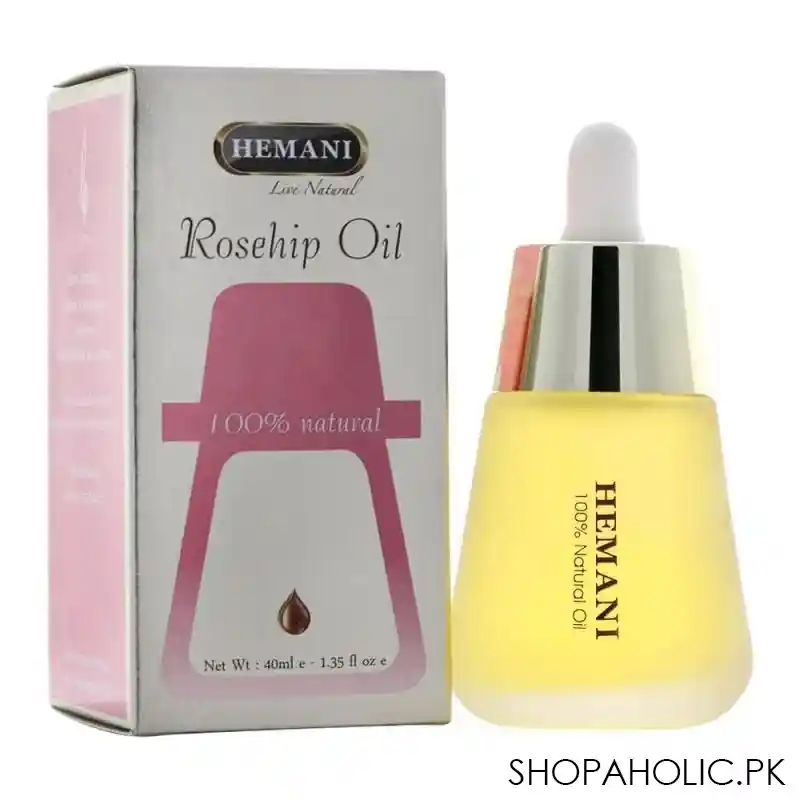Buy Hemani Rosehip Oil 40ml at Best Price in Pakistan – Shopaholic.pk