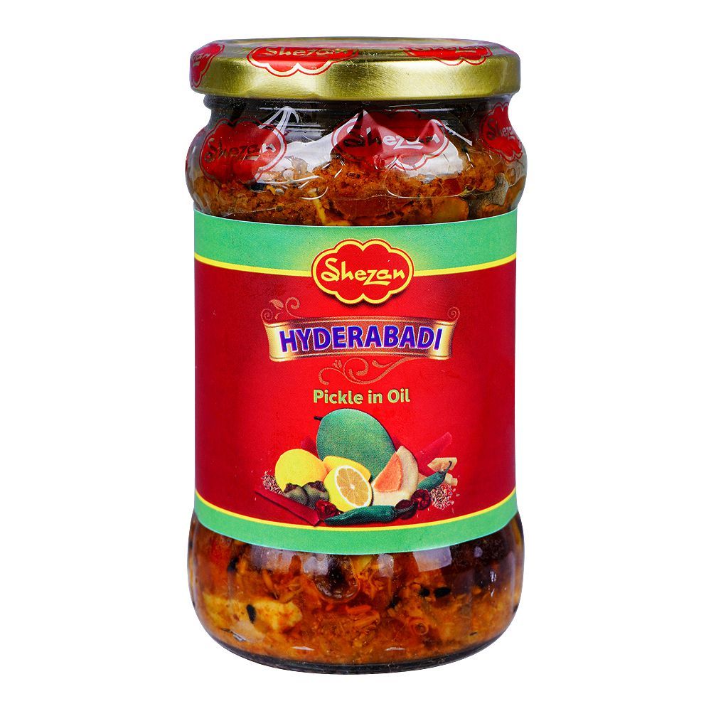 Buy Shezan Hyderabady Pickle In Oil, Jar, 310g in Pakistan – Shopaholic.pk
