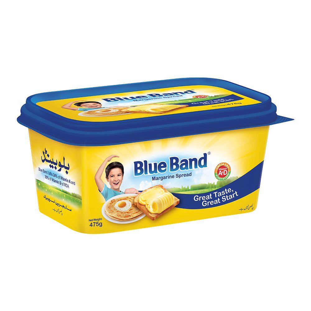 Buy Blue Band Margarine Spread Tub, 475g Online in Karachi – Shopaholic.pk