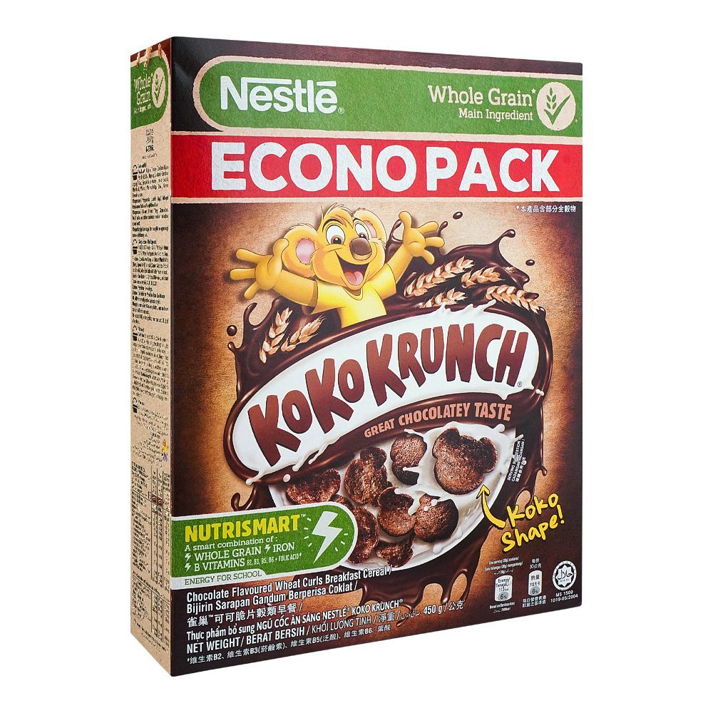 Buy Nestle Koko Krunch, Econo Pack, 450g Online in Pakistan – Shopaholic.pk