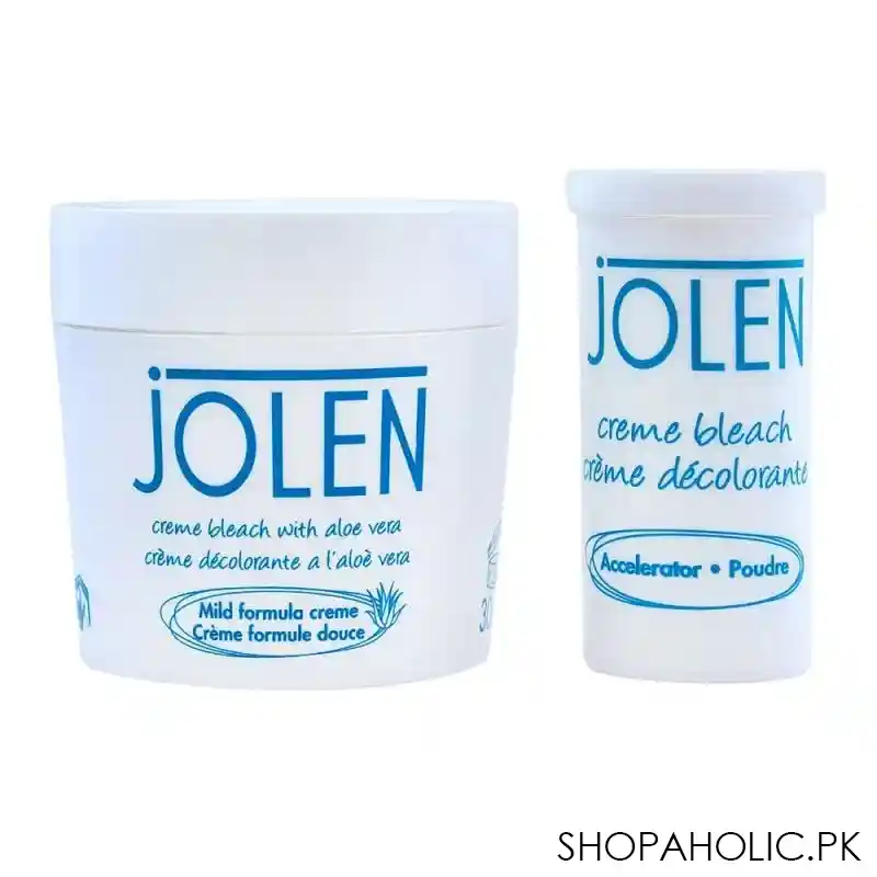 Buy Jolen Creme Bleach, Mild Formula With Aloe Vera, 30ml – Shopaholic.pk