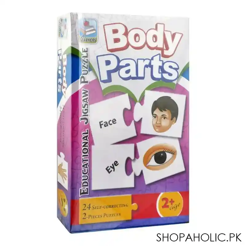 Jr. Learners Educational Jigsaw Puzzle, Body Parts, 229-2396 ...