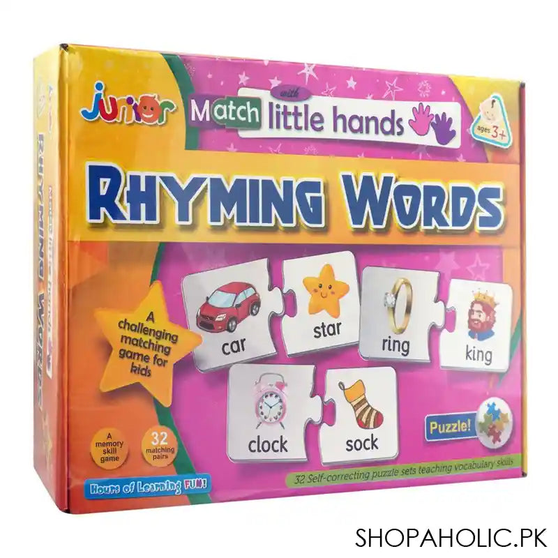 Buy Junior Match With Little Hands Rhyming Words in Pakistan ...