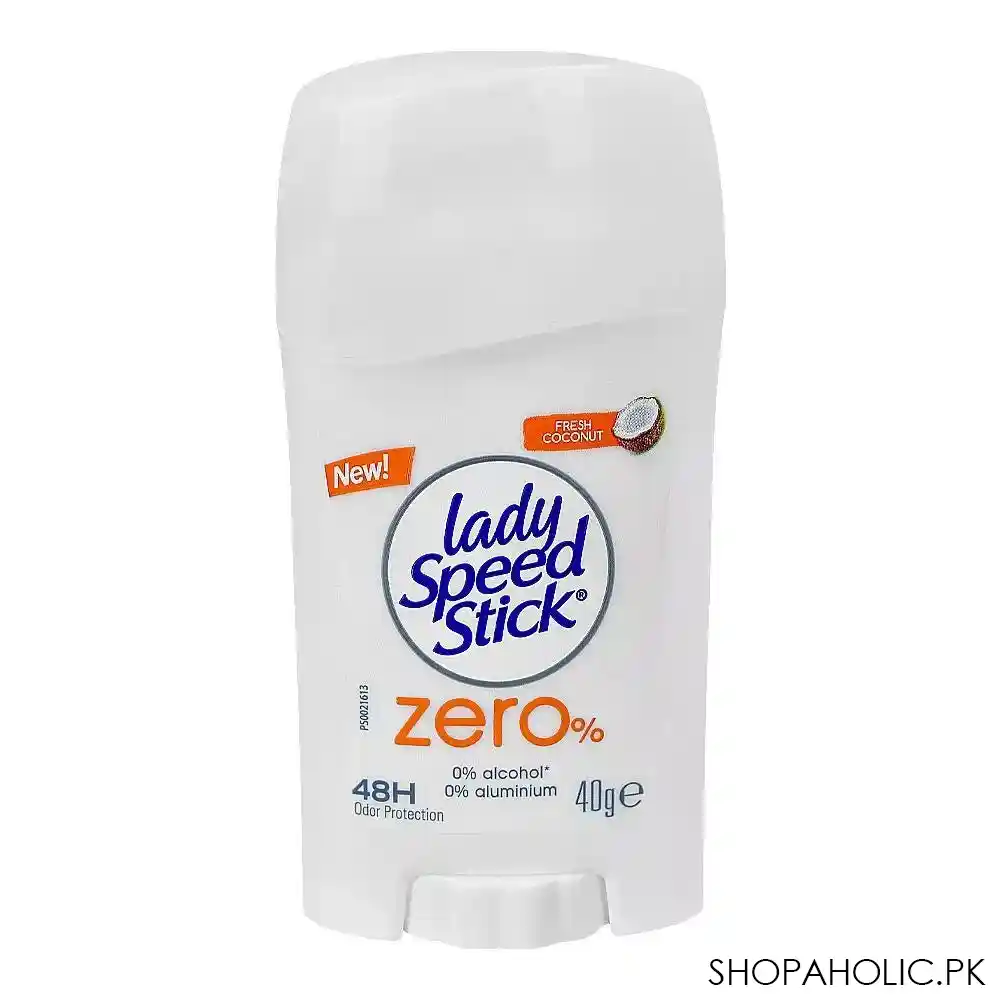 Buy Lady Speed Stick Zero% Fresh Coconut Deodorant, 40g – Shopaholic.pk