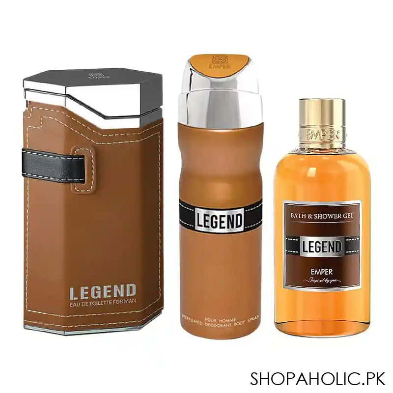 Buy Legend Pour Homme Emper Perfume Set Online in Pakistan – Shopaholic.pk