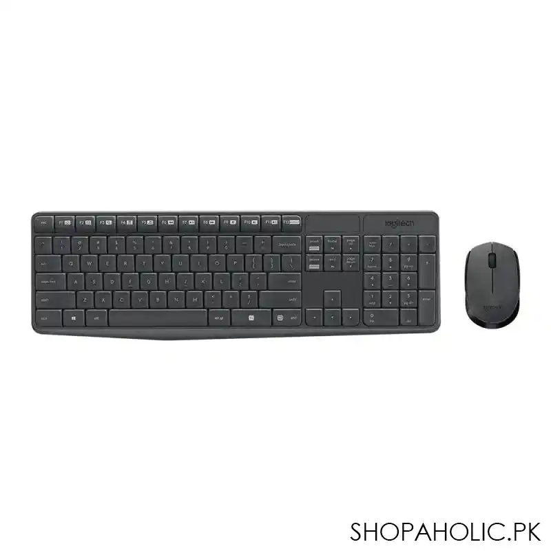 Buy Logitech Wireless Keyboard And Mouse Combo, MK-235 – Shopaholic.pk