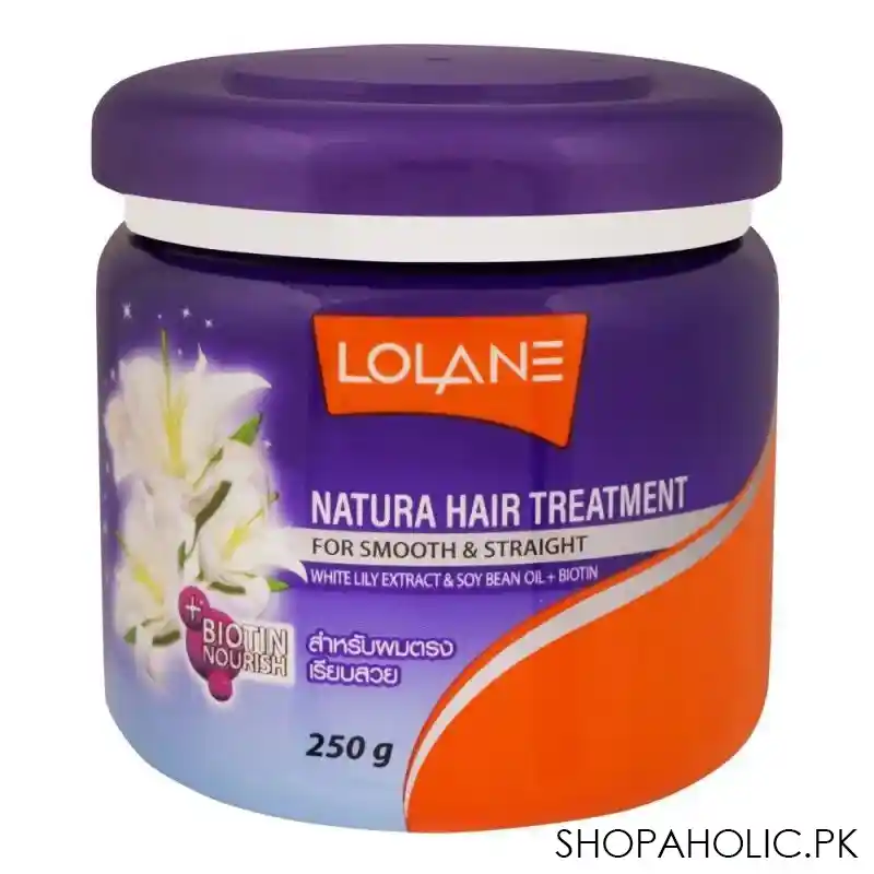 Buy Lolane Natura Lily Extract Hair + Biotin Treatment, 250g ...