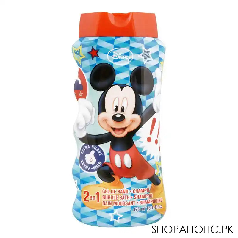 Buy Lorenay Mickey Mouse Bubble Bath + Shampoo in Pakistan – Shopaholic.pk