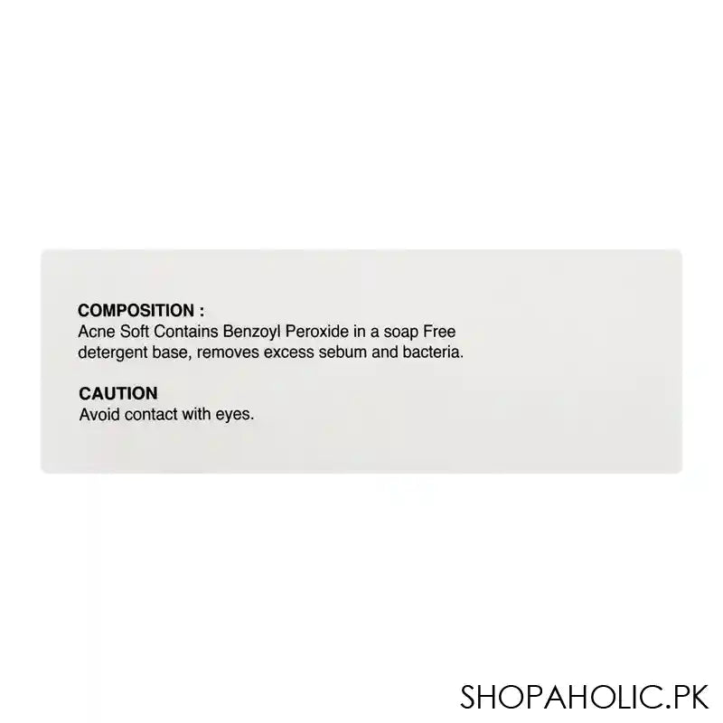 Acnesoft soap store