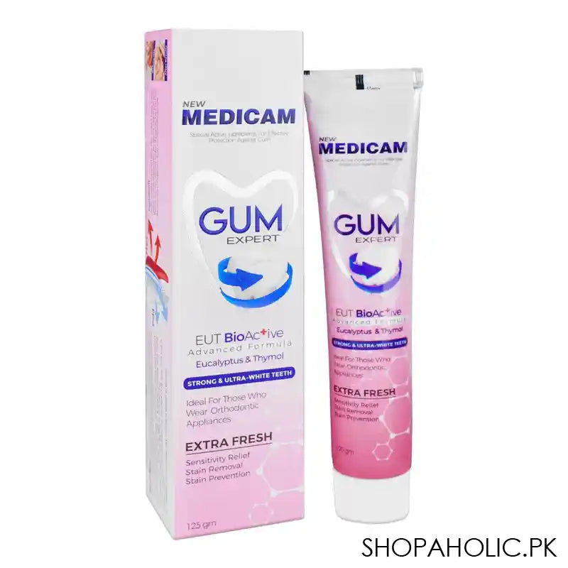 Buy Medicam Gum Expert Extra Fresh Dental Cream in Pakistan – Shopaholic.pk