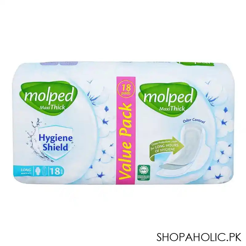 Buy Molped Maxi Thick Hygiene Shield Long Pads in Pakistan – Shopaholic.pk