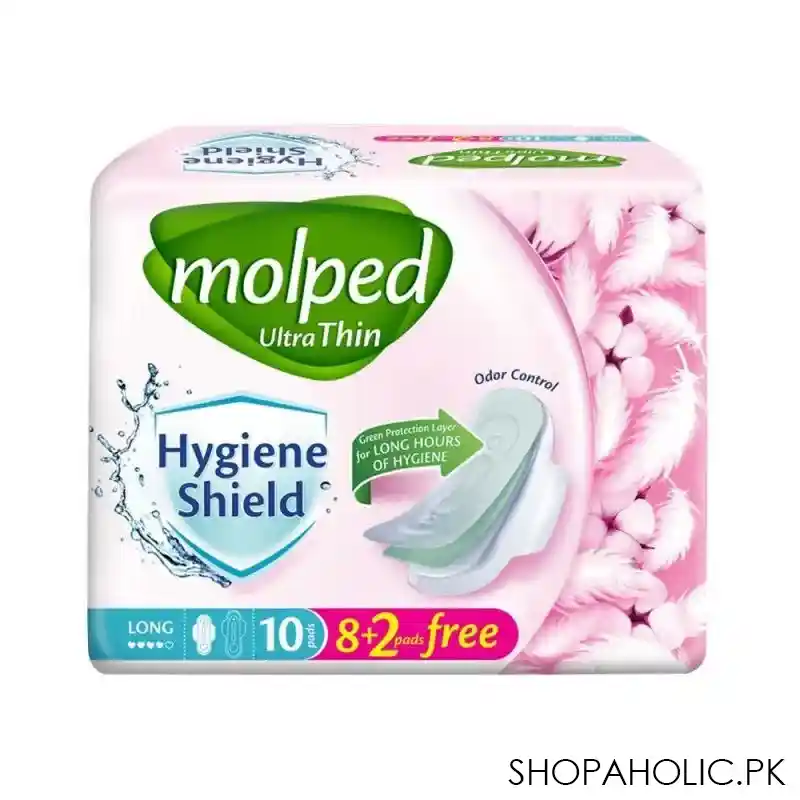 Buy Molped Ultra Thin Hygiene Shield Long Sanitary Pads – Shopaholic.pk