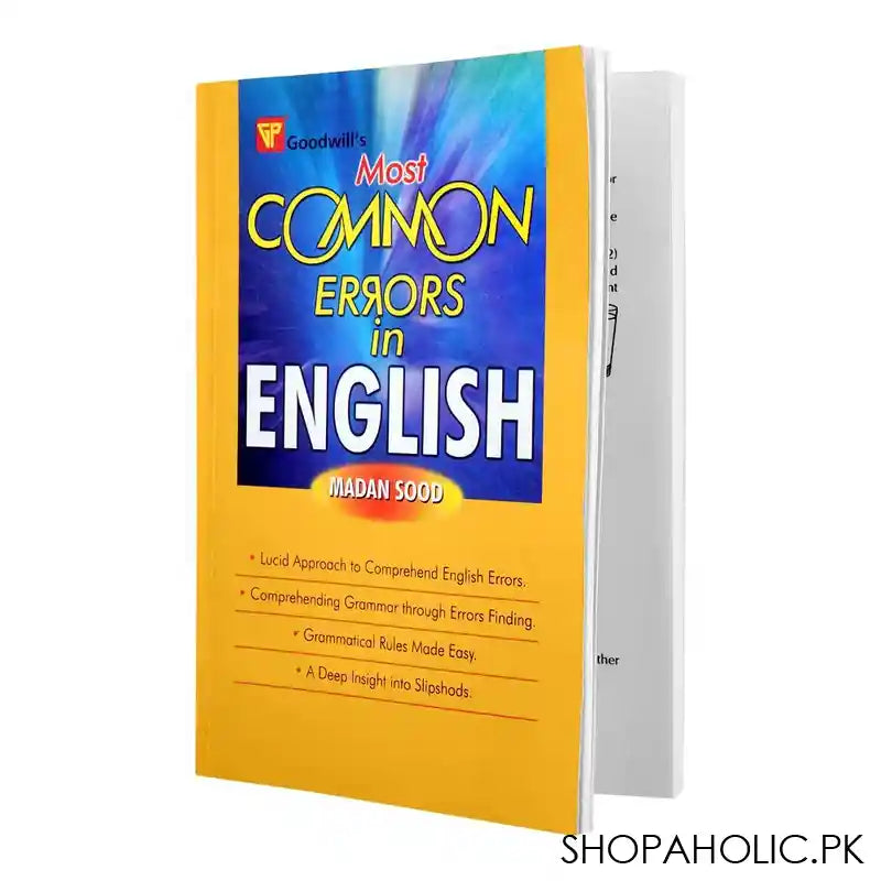Buy Most Common Errors In English Book Online in Pakistan – Shopaholic.pk