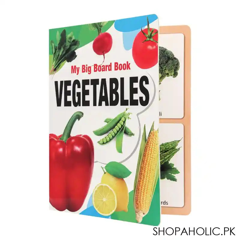 Buy My Big Board Book Of Vegetables Online in Pakistan – Shopaholic.pk