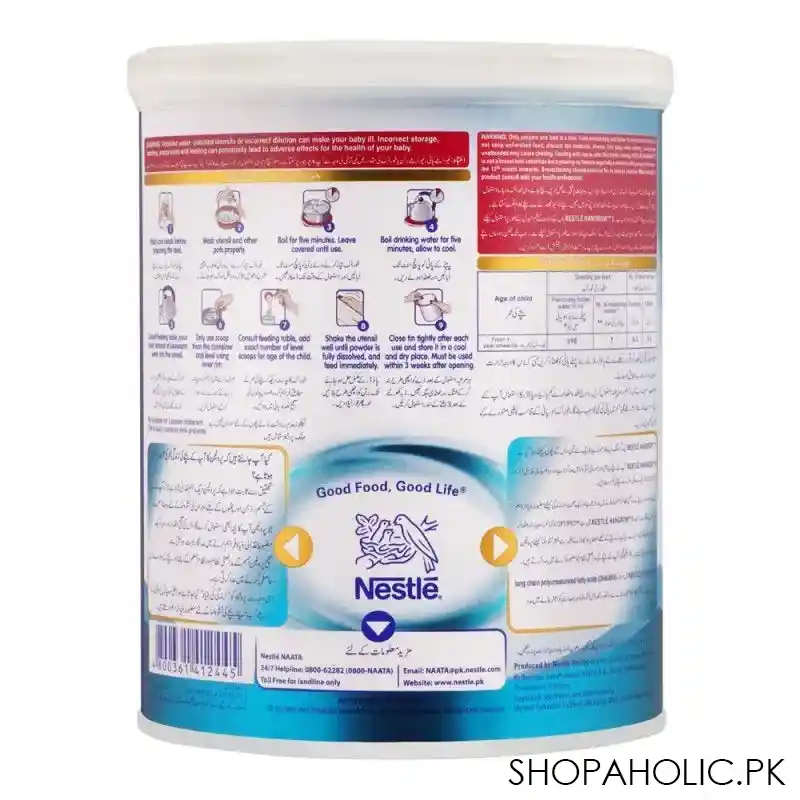 Nestle NAN Optipro, Stage 3, Growing-Up Formula, Tin, 400g – Shopaholic.pk