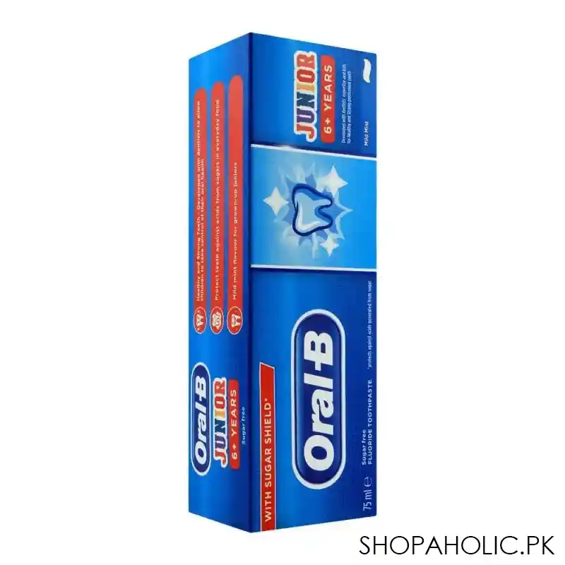 Oral-B Junior 6+ Years Sugar Free Fluoride Toothpaste, Kids – Shopaholic.pk