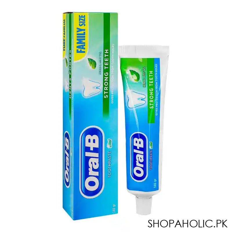 Oral-B Strong Teeth Herbal Mint Gel Toothpaste in Pakistan – Shopaholic.pk