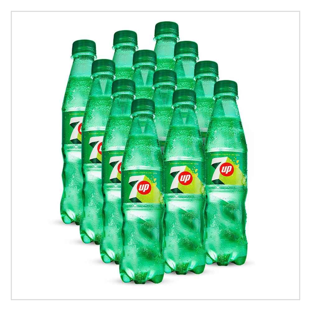Buy 7UP Pet Bottle 345ml, 12 Pieces Online in Karachi – Shopaholic.pk