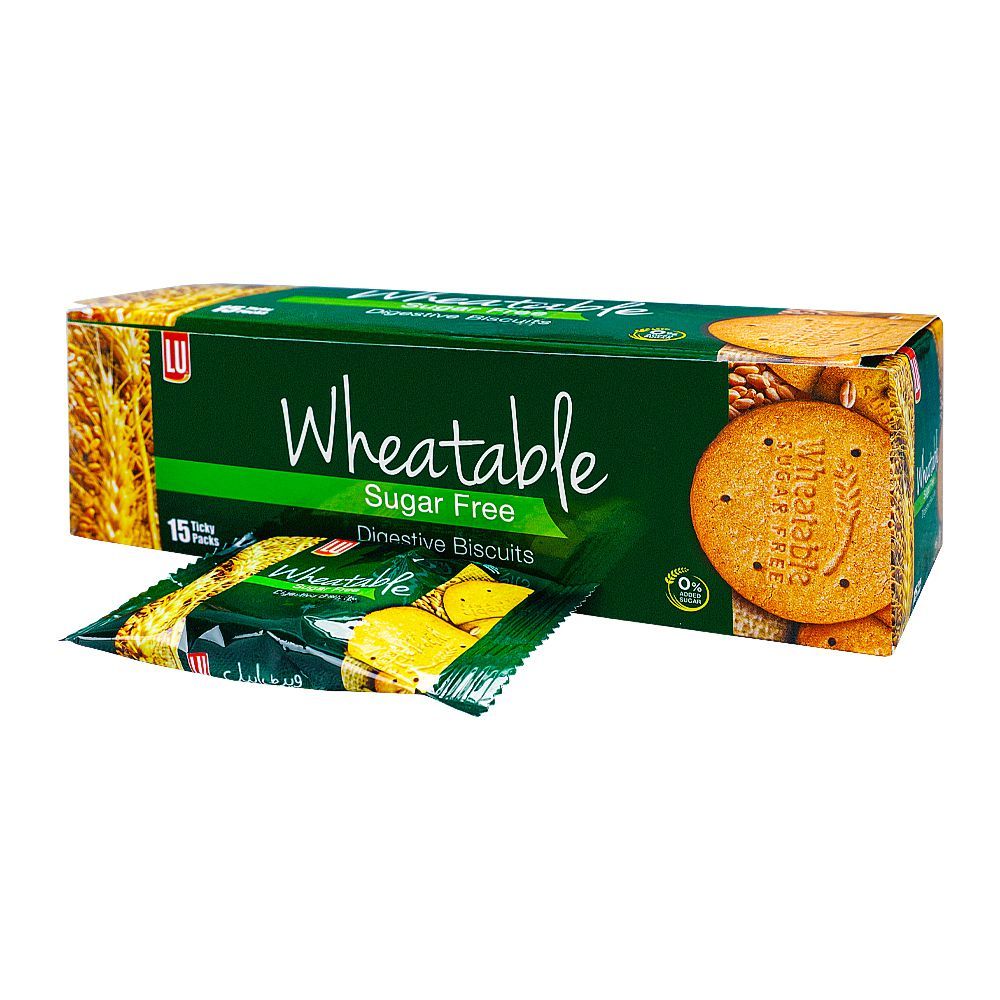 Buy LU Wheatable Sugar-Free Biscuit, 15-Ticky Pack – Shopaholic.pk