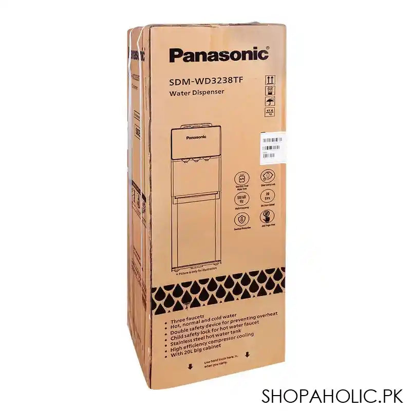 Buy Panasonic Water Black Dispenser 20L Storage in Pakistan – Shopaholic.pk
