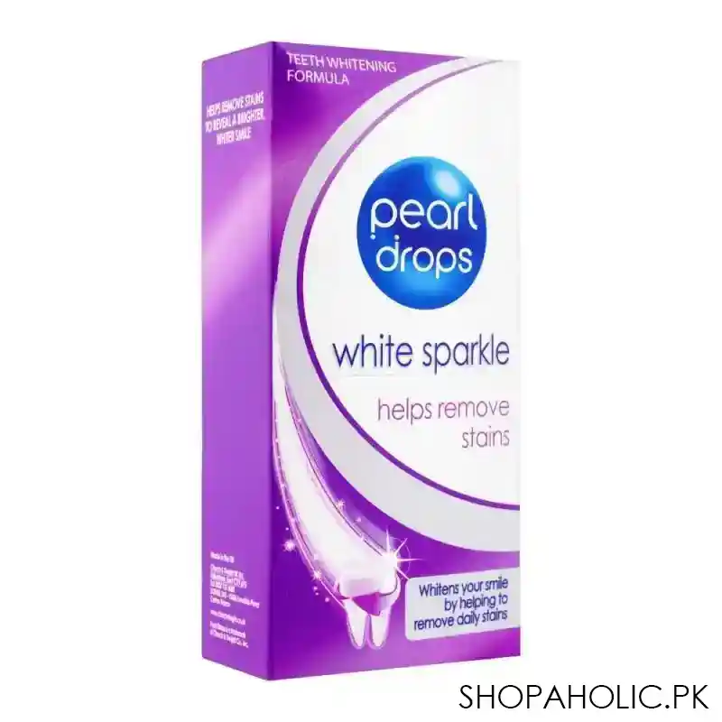Pearl Drops White Sparkle Toothpaste, Removes Stains – Shopaholic.pk