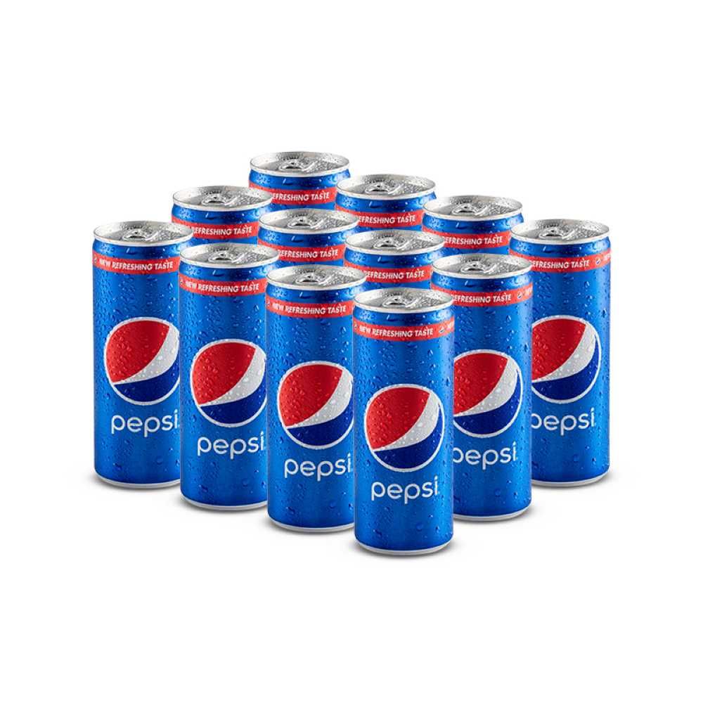 Buy Pepsi Local Can 250ml, 12-Pack Online in Karachi – Shopaholic.pk