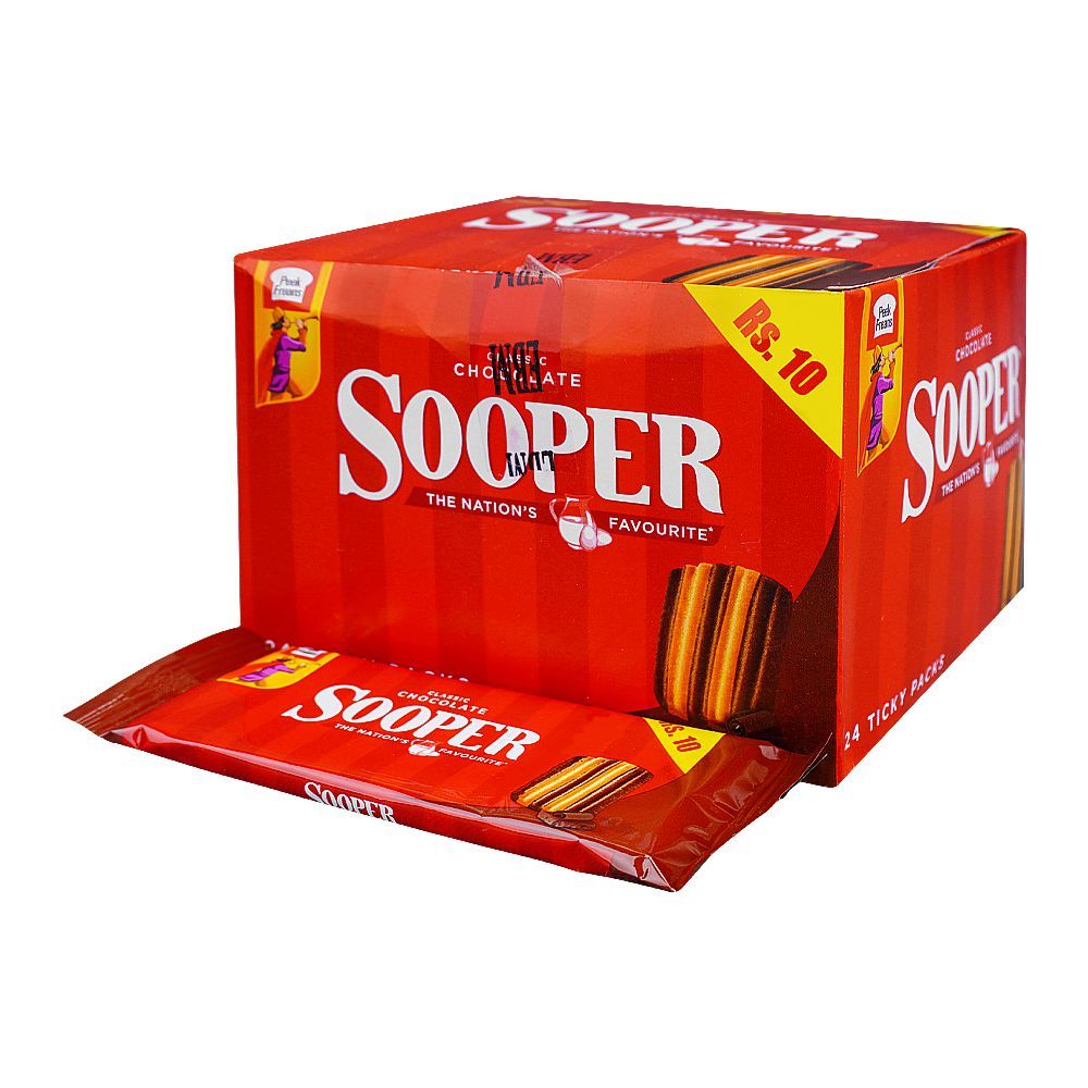 Buy Peek Freans Sooper Classic Chocolate, 24-Tikky Pack – Shopaholic.pk