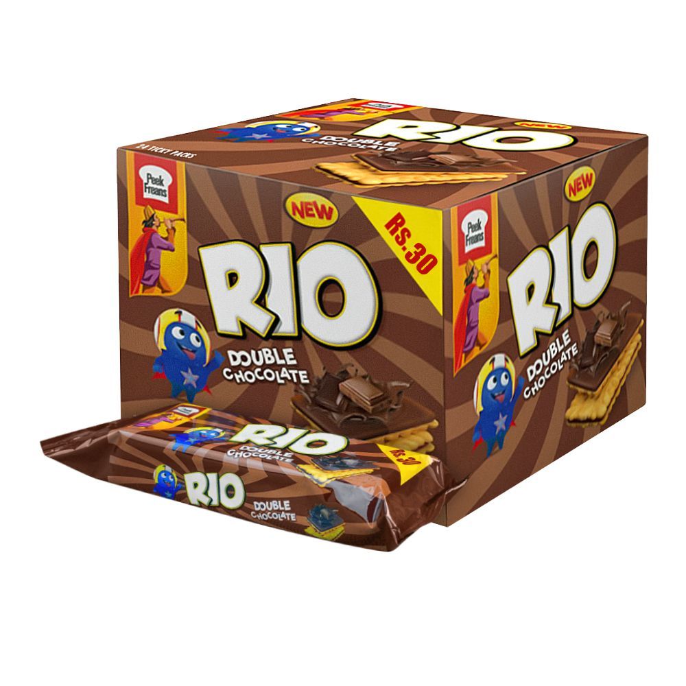Buy Peek Freans Rio Double Chocolate, 12-Munch Pack – Shopaholic.pk