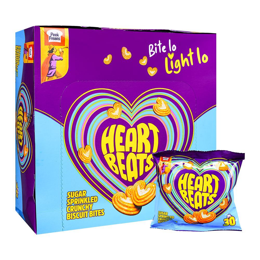 Buy Peek Freans Heart Beats, 12-Munch Pack in Pakistan – Shopaholic.pk